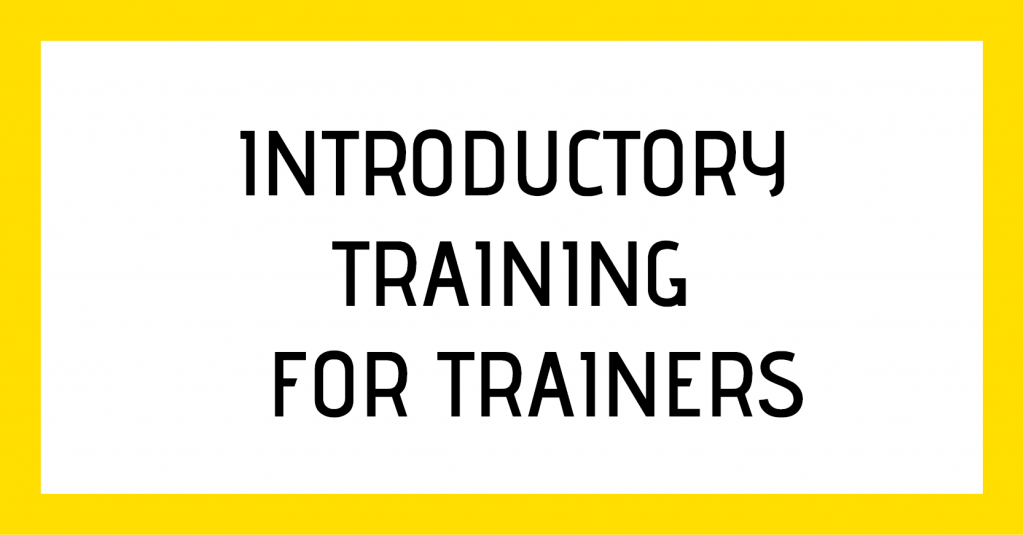 Introductory training for trainers - Društvo Parada Ponosa