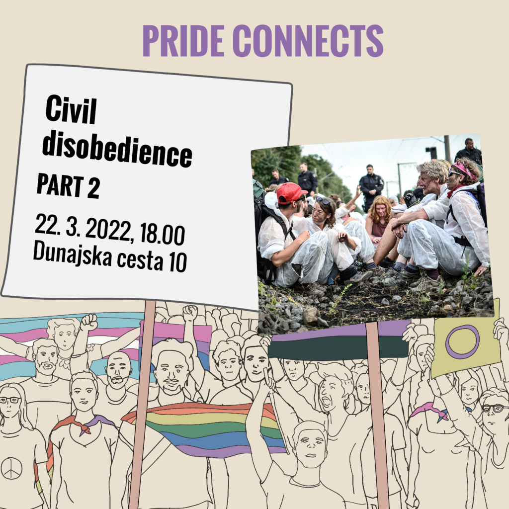 Pride Connects: Civil disobedience (Part 2) - Društvo Parada Ponosa